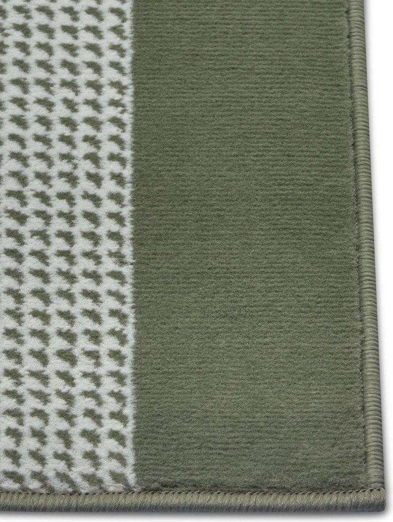 Hanse Home, Běhoun Basic 105487 Green, 80x200, zelená, chodba / předsíň