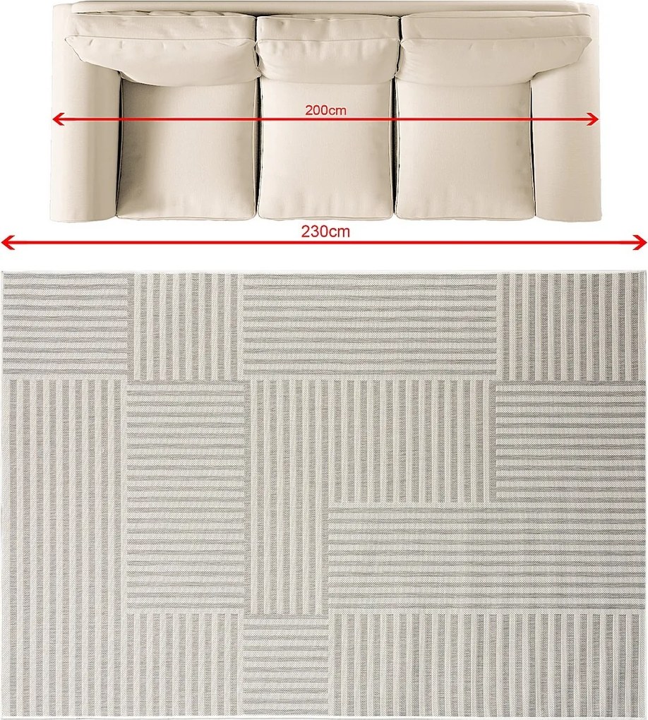 Koberec Mellow Gray I 160x230 cm