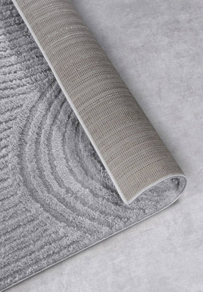 ELLE Decoration, Kusový koberec Gallery 106091 Light Grey z kolekce Elle, 80x120, šedá, ložnice