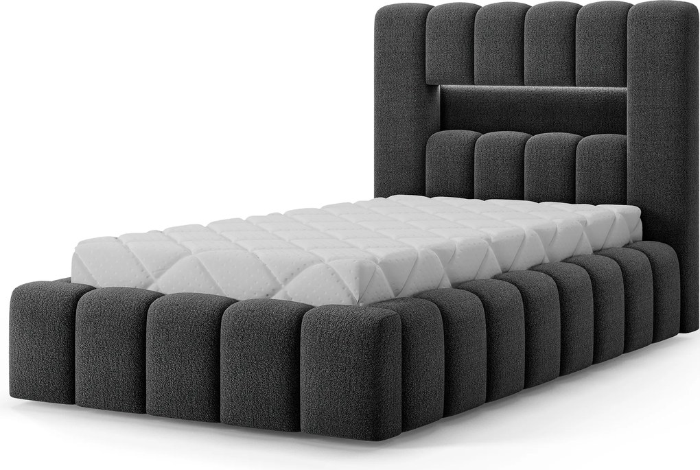 Postel Lamica 90x200 + Dřevěný rám/Standardní zdvih/kontejner