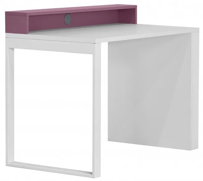 Dětský pracovní stůl Kinder - bílá/fialová