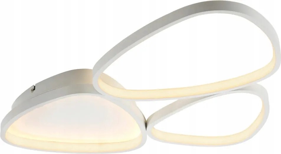 Stropní lampa Pebbles 14049-16 Led 26,5W 3000K nepravidelná bílá
