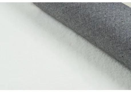 Dywany Luszczow Kusový koberec BUNNY bílá, imitace králíčí kožešiny Rozměr koberce: 140 x 190 cm