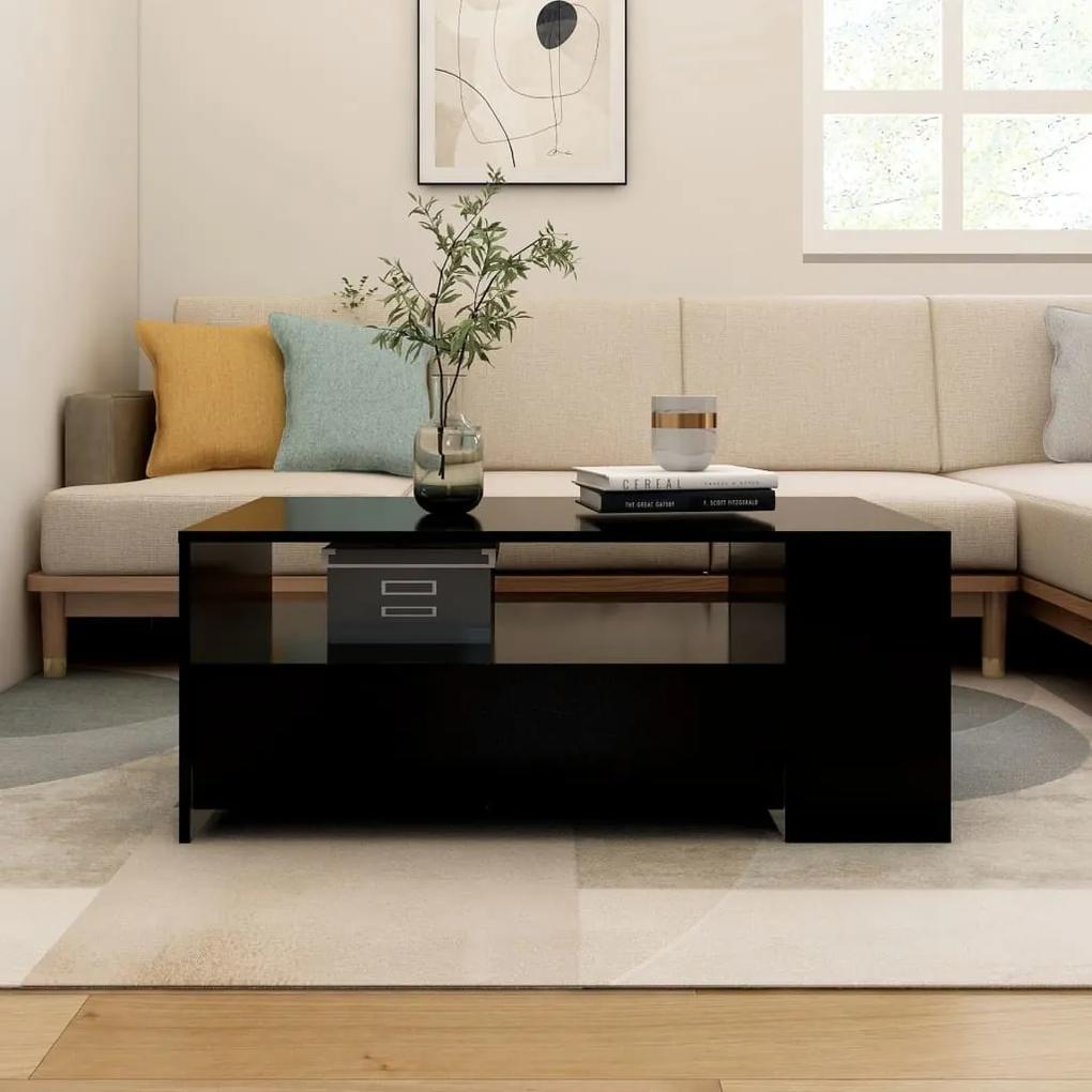 vidaXL Konferenční stolek 102x55x42 cm kompozitní dřevo [810918] Barva: šedá sonoma