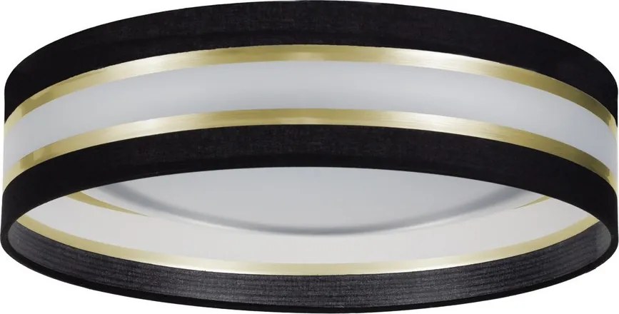 LED Stropní svítidlo CORAL GOLD LED/24W/230V černá/zlatá