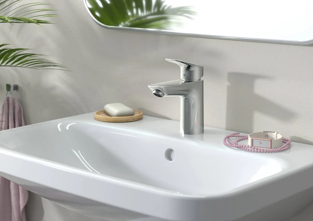 Hansgrohe Logis, páková umyvadlová baterie 100, chromová, 71101000