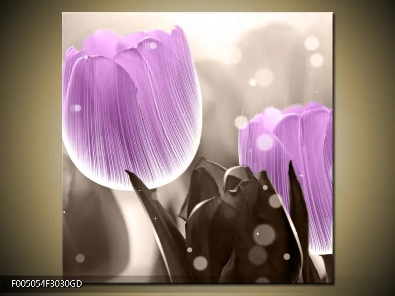 Obraz světle fialových tulipánů (), 40 dalších rozměrů