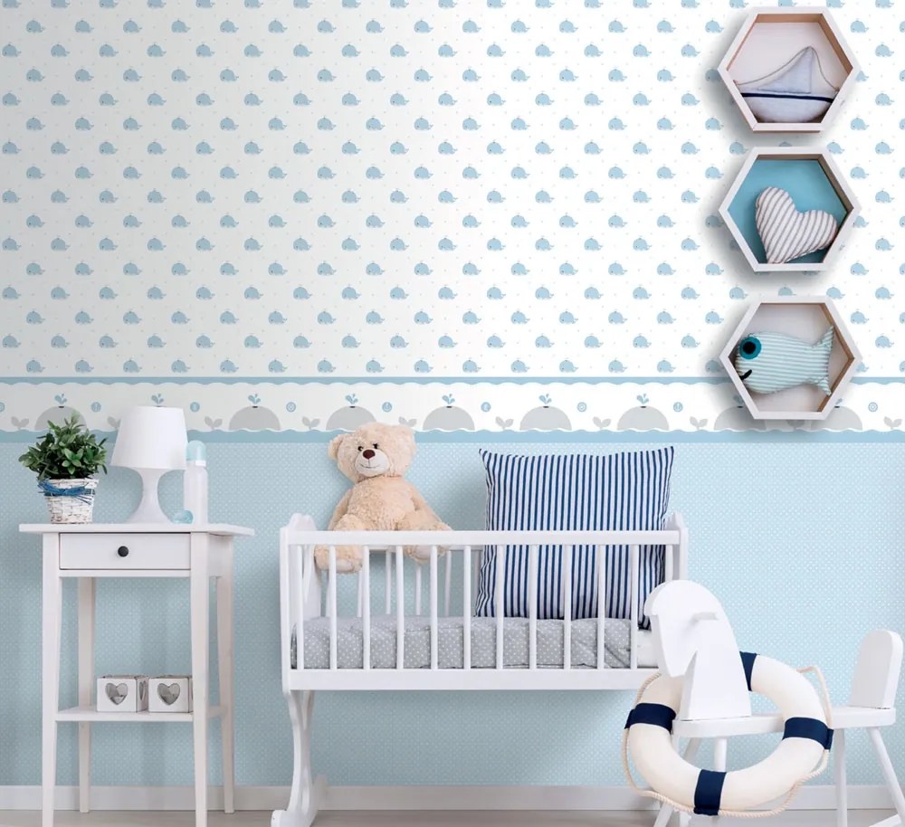 Dětská papírová tapeta na zeď 223-3, Lullaby, ICH Wallcoverings