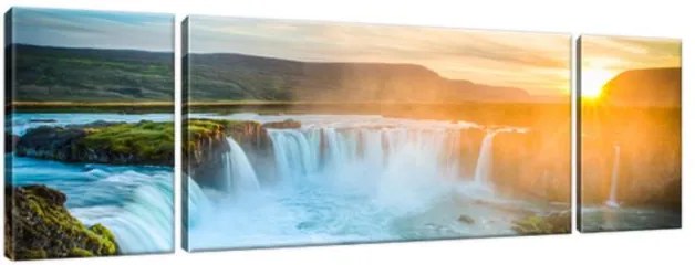 Tištěný obraz Vodopád Godafoss 170x50cm 2052A_3G