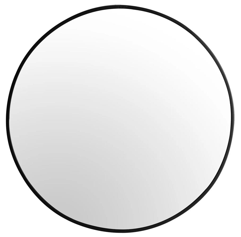 REA - Tutumi kulaté zrcadlo MR18-20600 Loft Modern 60 cm, černá, HOM-09807