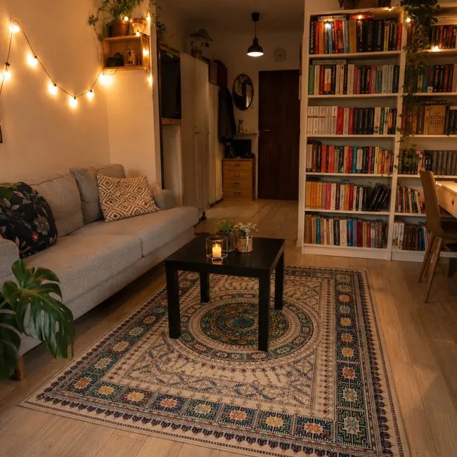 Protiskluzový koberec NOVO orientální vícebarevný
