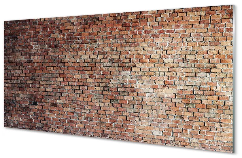 akrylový obraz Cihlové zdi wall 100x50 cm