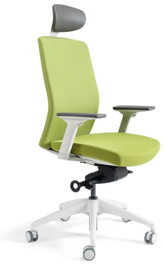 Office Pro Kancelářská ergonomická židle BESTUHL J2 WHITE SP — více barev, s podhlavníkem Černá 201