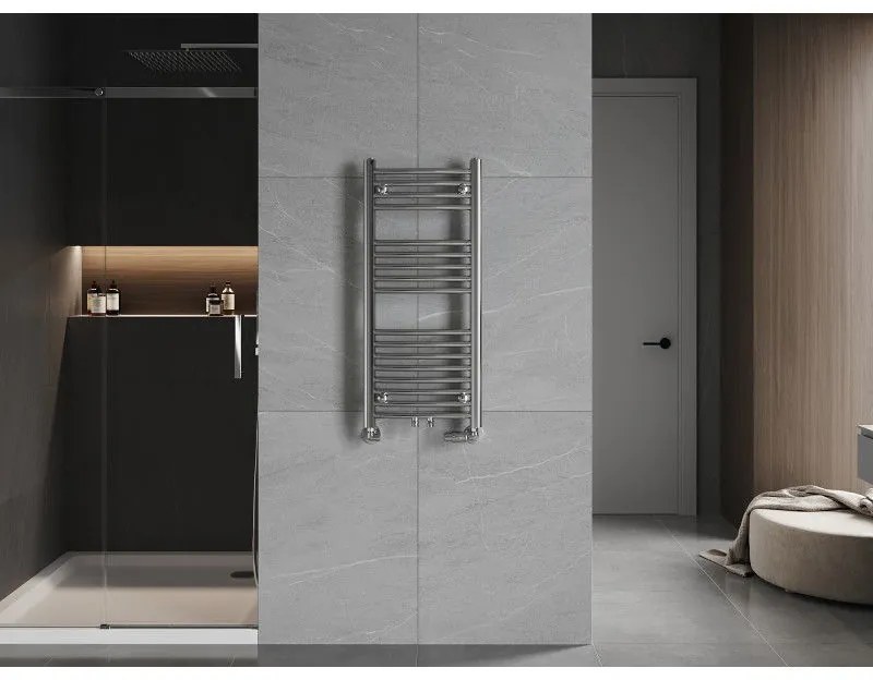 Mexen Ares, topné těleso 900x400 mm, 246 W, chromová, W102-0900-400-00-01