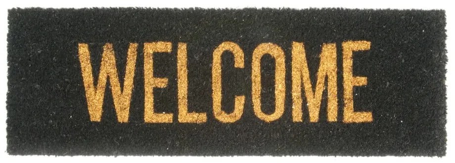 Rohožka PT LIVING Welcome Gold Coir, 75 x 26 cm