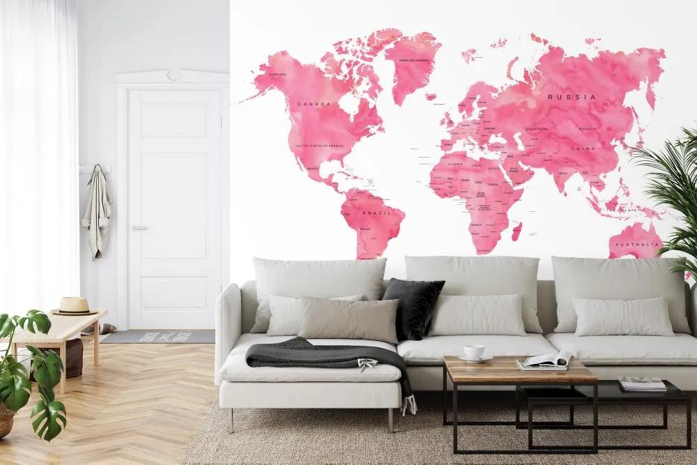 Fototapeta Mapa Světa Samolepící tapety 90x60