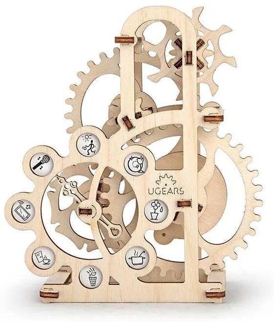 Ugears 3D dřevěné mechanické puzzle Dynamometr