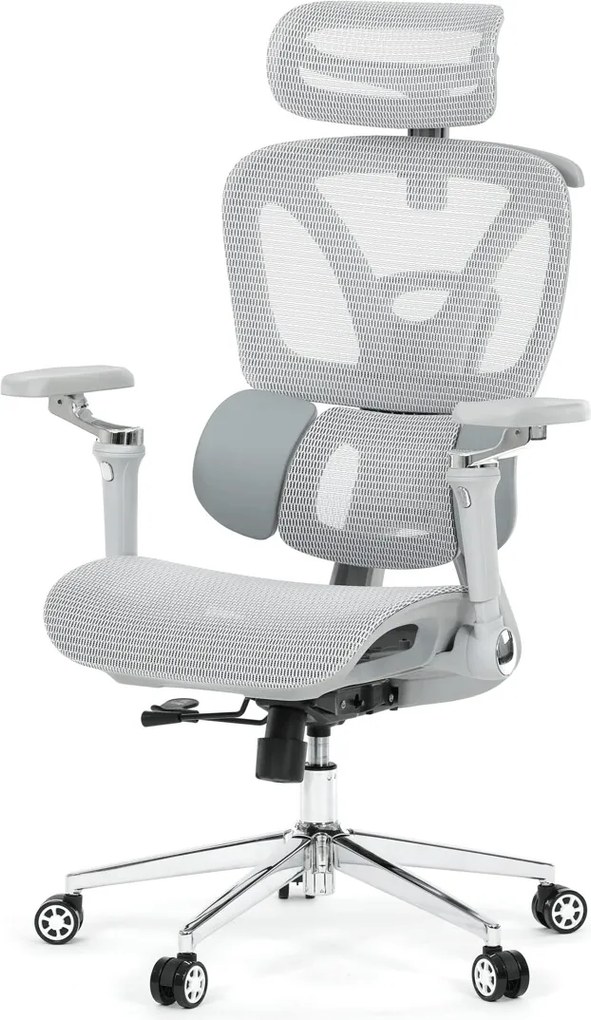 Autronic Kancelářská židle KA-B2363 Barva potahu: Šedá