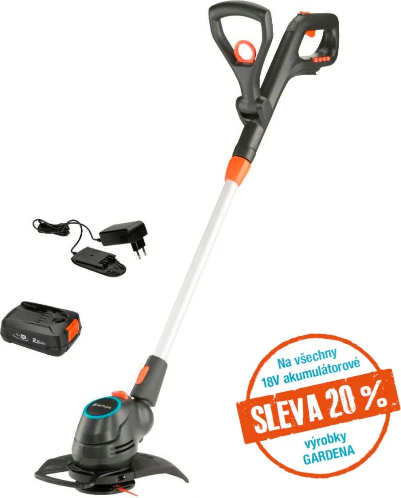 Gardena ComfortCut Li-18/23 - sada 14701-20 - Aku vyžínač (trimmer)
