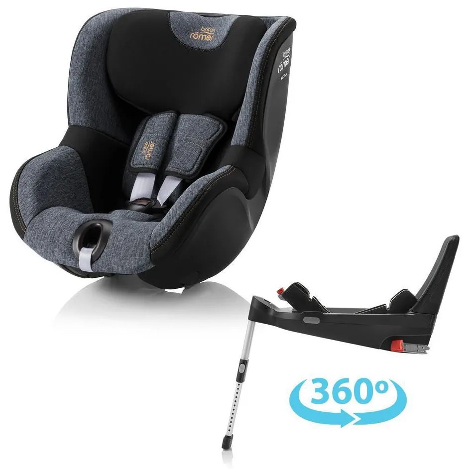 Britax Römer Autosedačka Dualfix 3 i-size Bundle Flex 5Z Indigo Blue