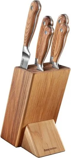TESCOMA Blok na nože FEELWOOD, s 5 noži