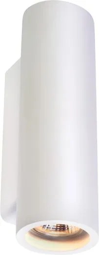 BIG WHITE 148060 Nástěnné svítidlo PLASTRA, sádra, kulaté, 2xGU10