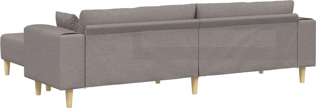 Pohovka 3 ks Taupe textil 3335167