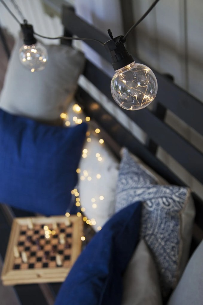 Star trading LED-Party-Kette Big Circus 10-teiligMaterial: Kunststoff 10 warmwhite LED klare Cover mit Hake