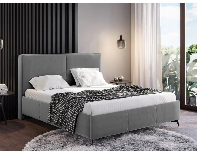 Čalouněná manželská postel Zirpu, Rozměr postele: 180x200, Potah: Fresh 01