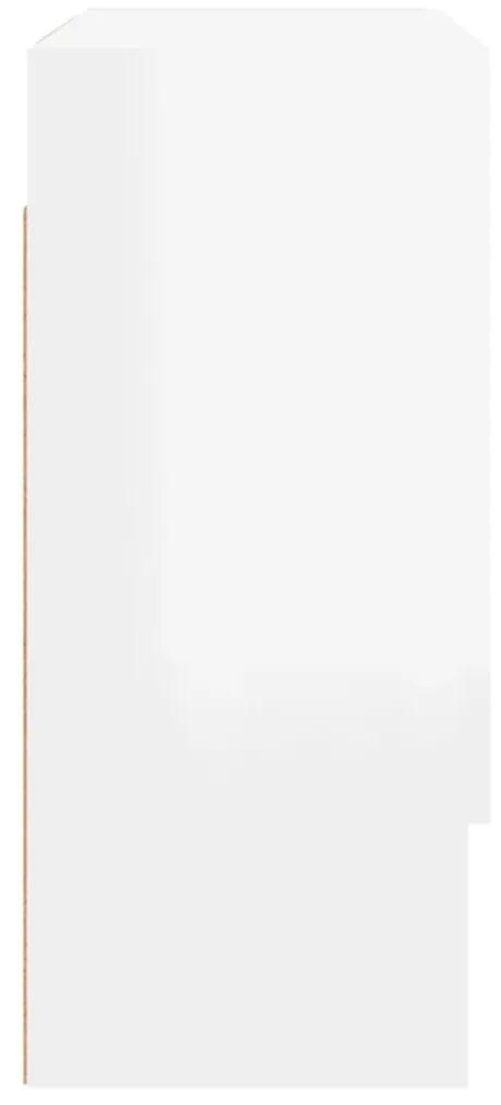 vidaXL Nástěnná skříňka 60 x 31 x 70 cm kompozitní dřevo [812885] Barva: hnědý dub