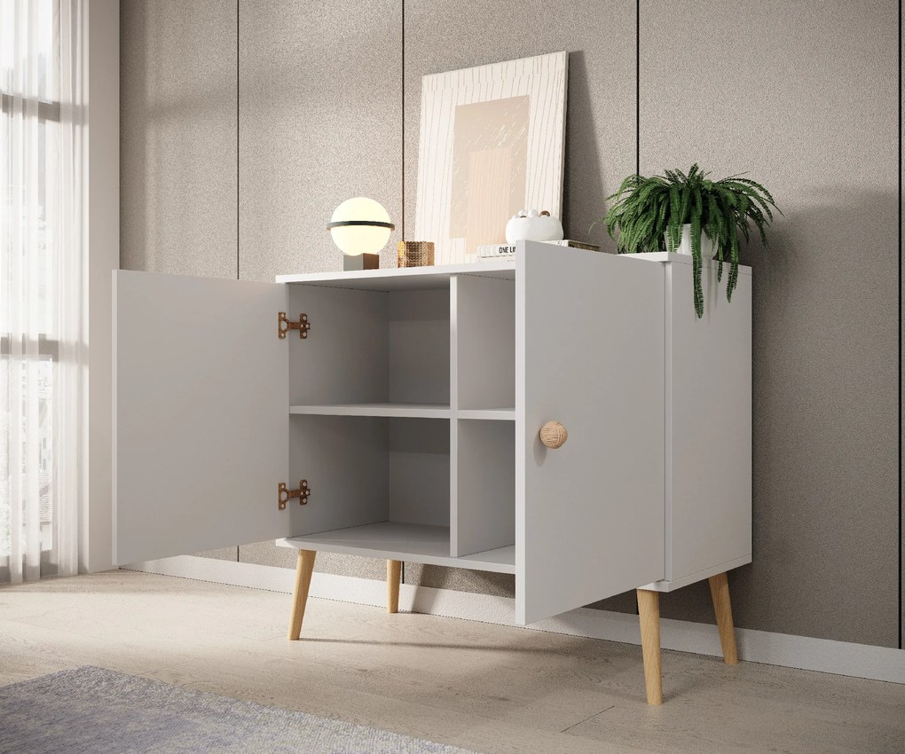 ADRK Furniture Komoda Deri CHES-DER-W