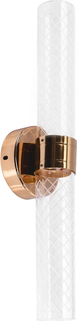 Toolight Toolight, LED nástěnné svítidlo 7W, 3000K, LHJ070-W, růžové zlato, OSW-60038