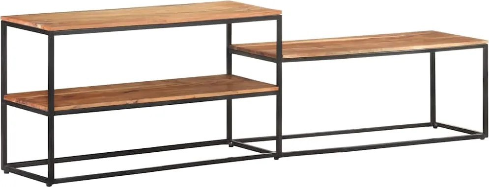 TV skříňka 180 x 30 x 50 cm masivní akáciové dřevo 321622