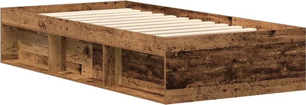 Rám postele bez matrace Staré dřevo 90x190cm Technické dřevo 3328825