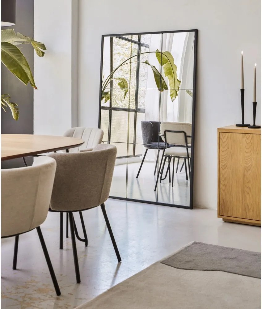 Nástěnné zrcadlo s dřevěným rámem 100x160 cm Ulrica – Kave Home