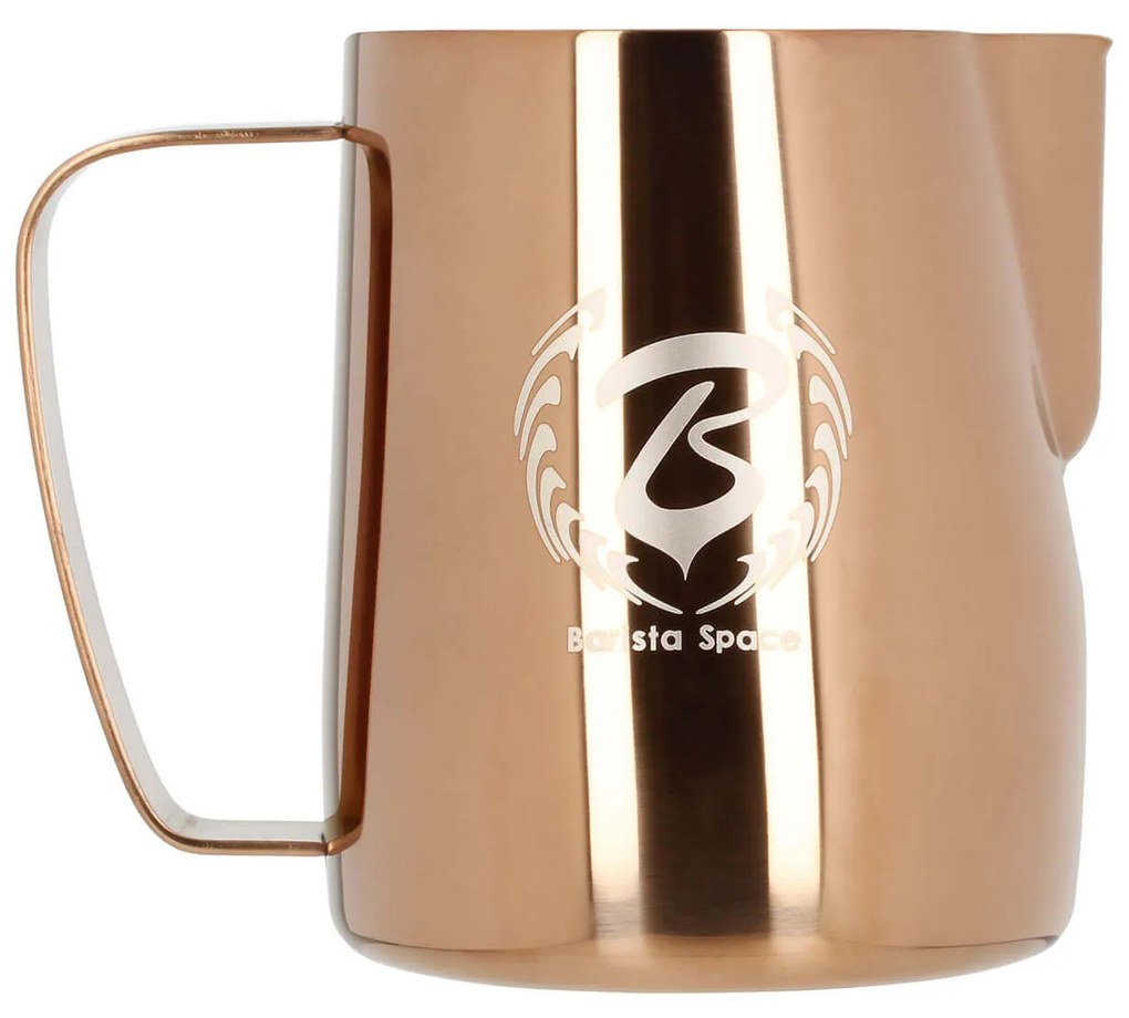 Barista Space konvička na mléko - zlato-růžová - 600 ml