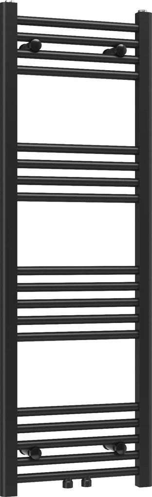 Gamma Erga Simple, topné těleso 1200x300 mm, 340 W, černá, ERG-LAV-SIMP-12030-BK