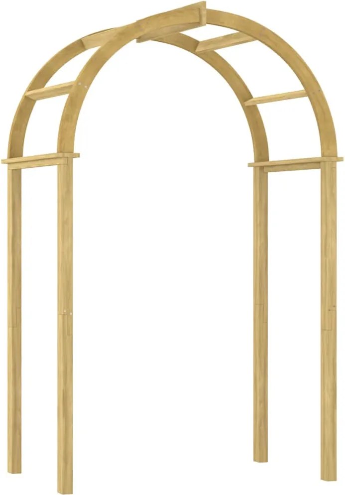 Zahradní oblouk 141x97x243 cm impregnované masivní borové dřevo 318419