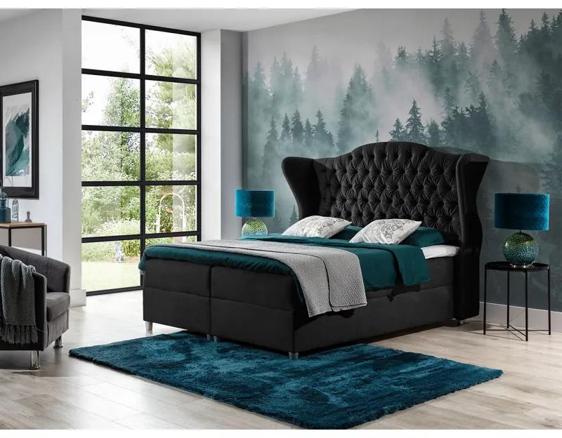 Kontinentální postel Limpopo, Rozměr postele: 160 x 200 cm, Barva:: Paros 1