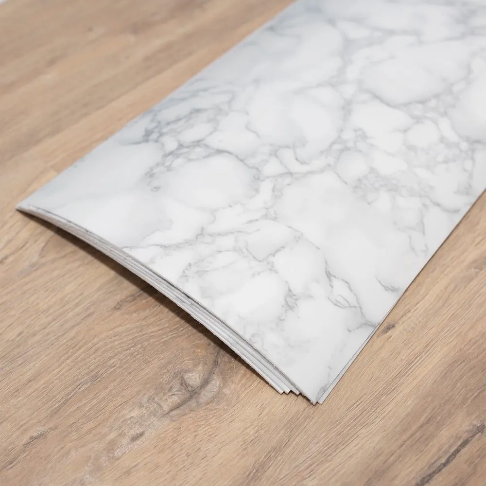 Samolepicí panely na zeď v sadě 6 ks 60x30 cm Carrara – SP TREND