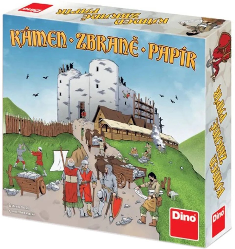 DINO Hra Kámen, zbraně, papír II. *SPOLEČENSKÉ HRY* dn631816