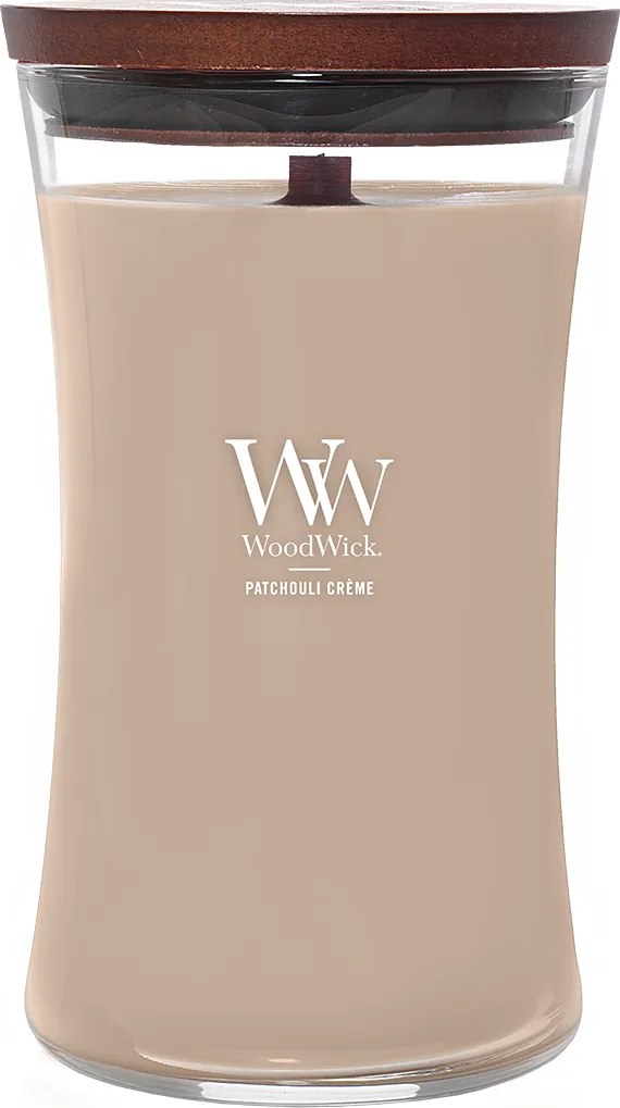 WoodWick svíčka Patchouli Crème Velikost: střední 275 g