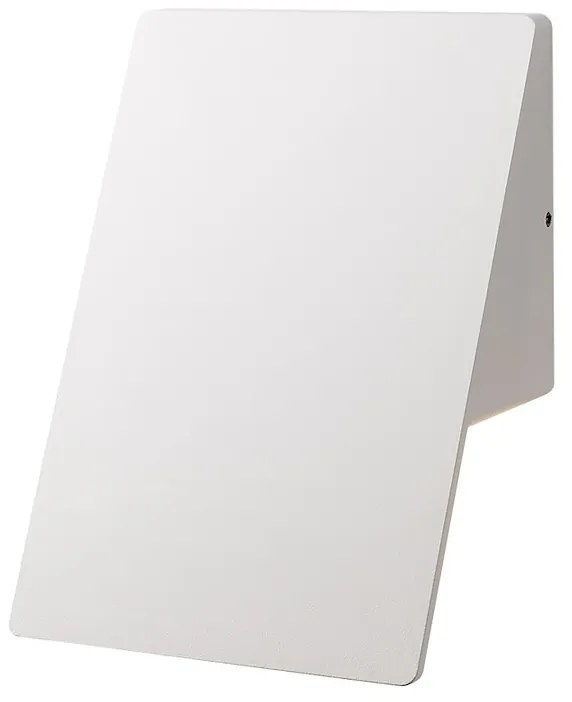 Exteriérové ​​nástěnné LED svítidlo Plain, 1x LED 10w, bílé