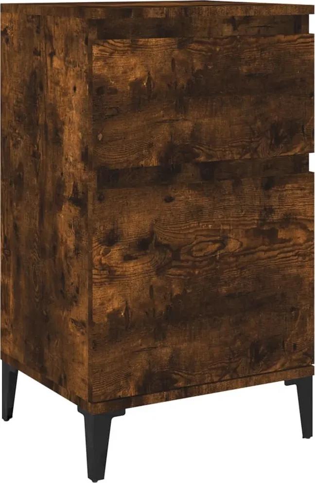 vidaXL Noční stolek 40 x 35 x 70 cm [819718] Barva: Betonová šedá