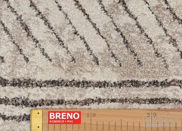 Breno Kusový koberec AMARNA 44002/E7CH, 133x190 cm, Béžová/Vícebarevné