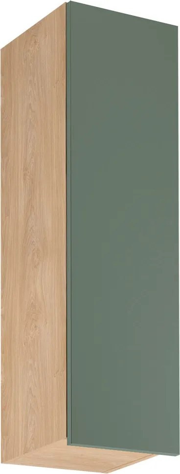 SORENTO pg | horní skříňka G30 policová | 30 cm | LEVÁ | puccini/zelená