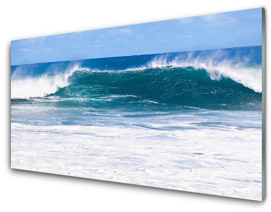Plexisklo-obraz Moře Vlna Voda Oceán 125x50 cm