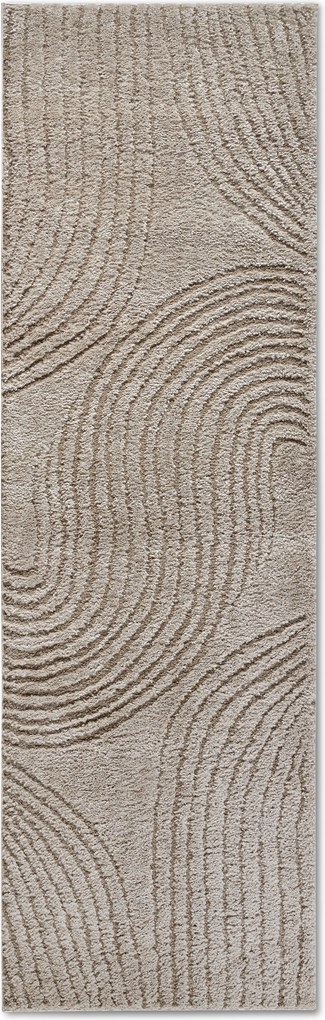 ELLE Decoration, Běhoun Gallery 106084 Beige z kolekce Elle, 80x240, béžová, ložnice