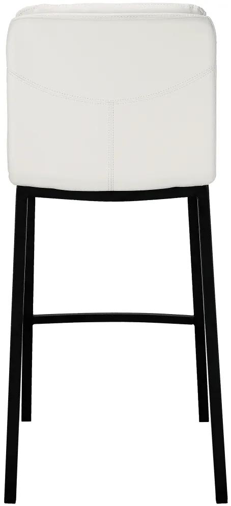 Bhm germany Barová židle Dundalk, černá / bílá