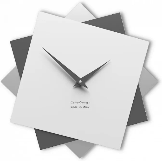 Designové hodiny 10-030 CalleaDesign Foy 35cm (více barevných variant) Barva bílá-1 - RAL9003